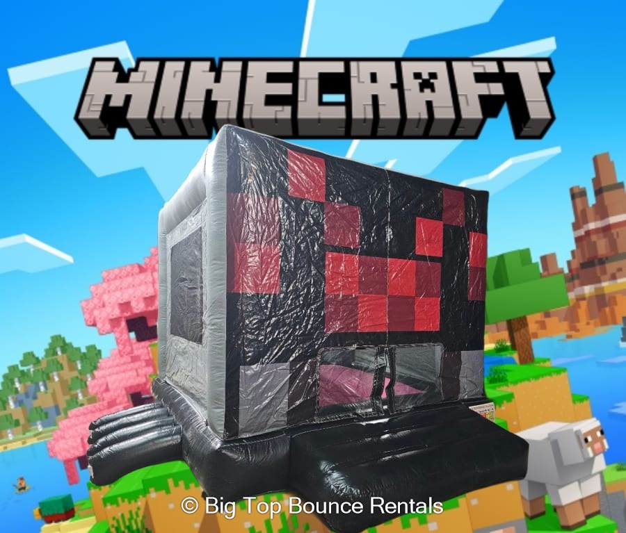 Minecraft Bounce house - Bounce House Rentals in Illinois | Big Top Bounce Rentals